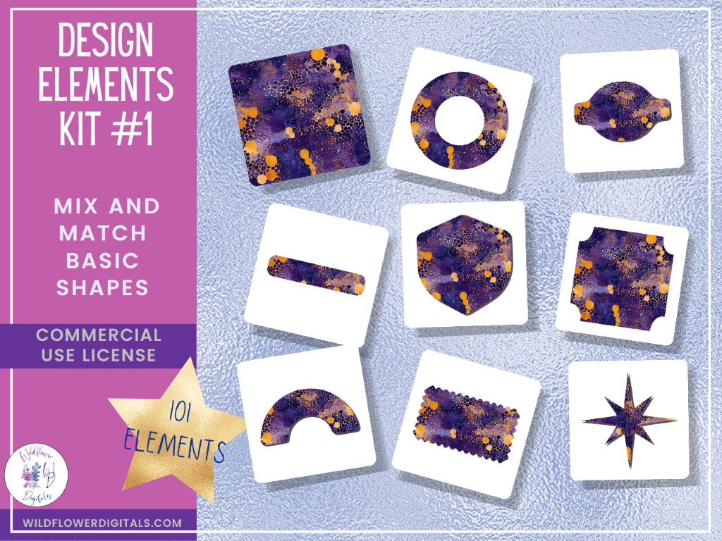 Design Elements Club - Wildflower Digitals